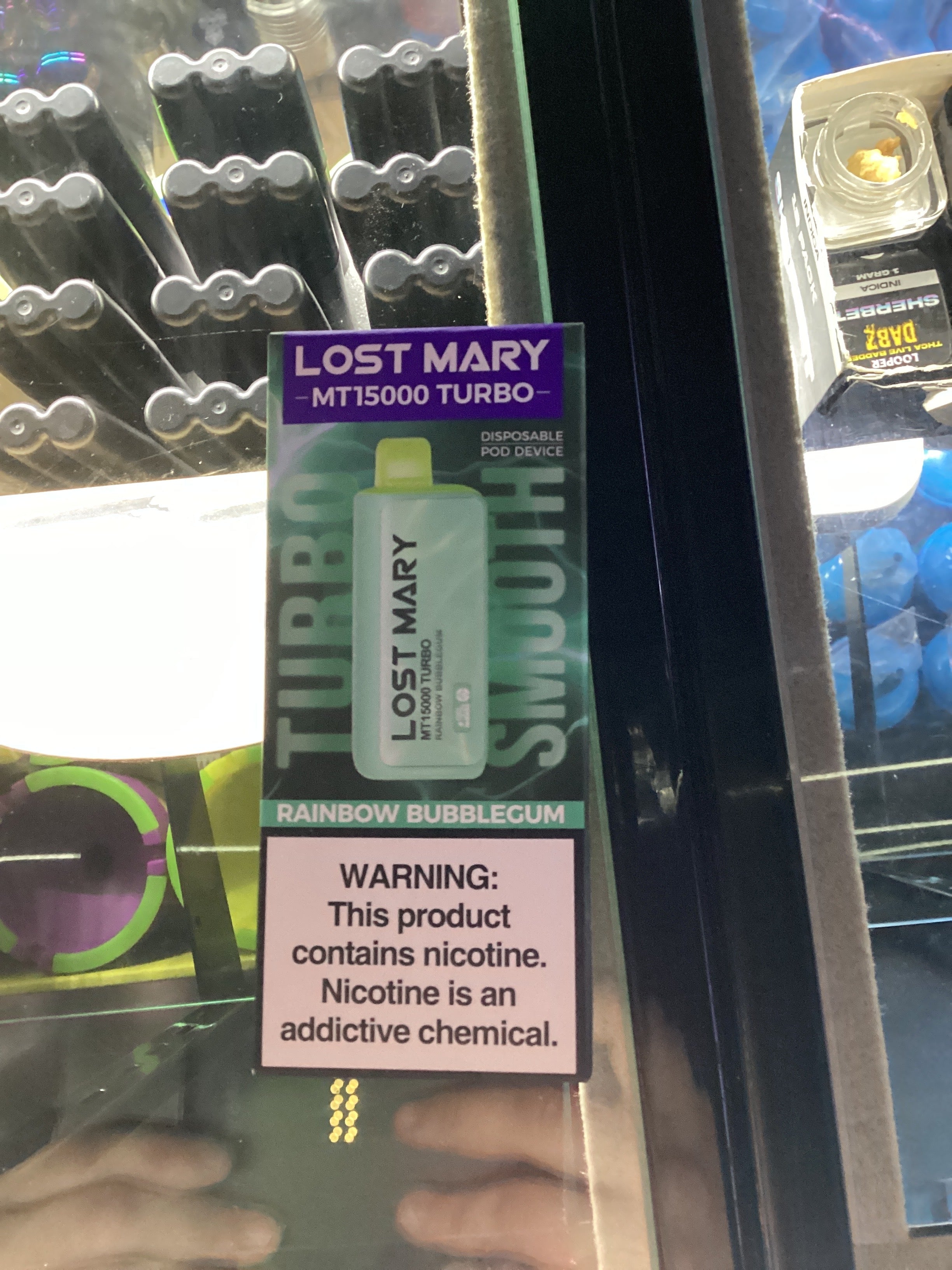 Lost Mary rainbow bubblegum 15,000 puffs – Exotic smokes