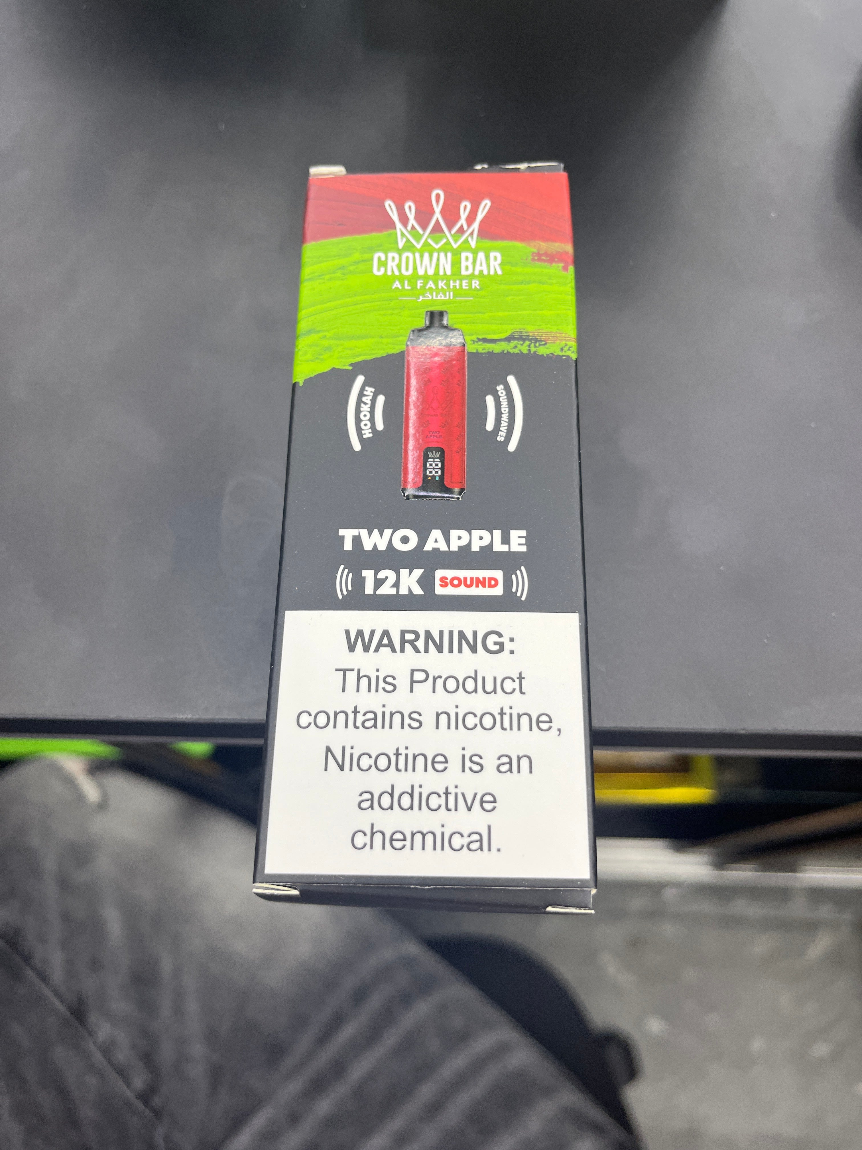 Al fakher crown bar two apple sound edition 12kpuffs – Exotic smokes
