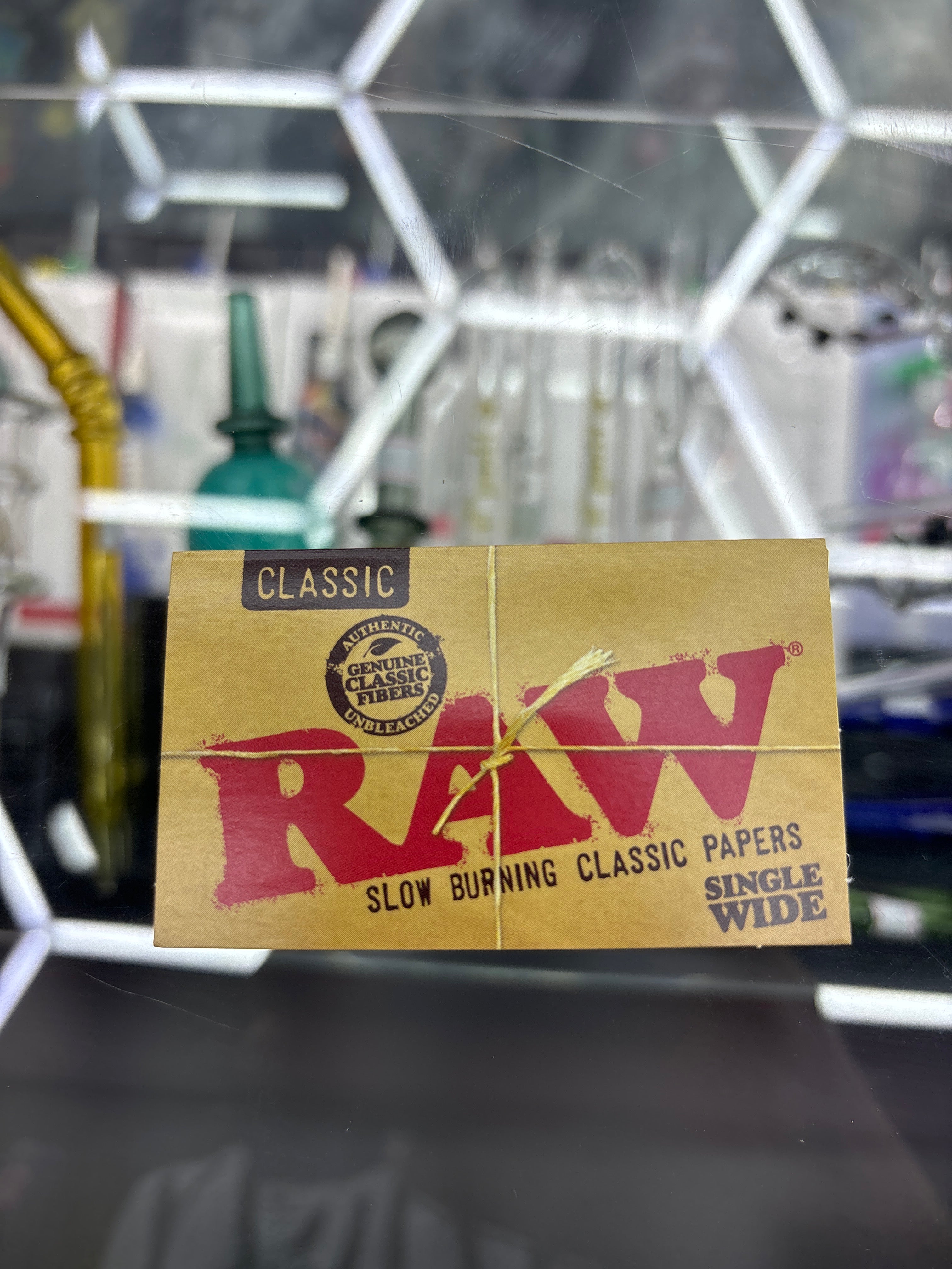 Raw single wide, rolling papers – Exotic smokes