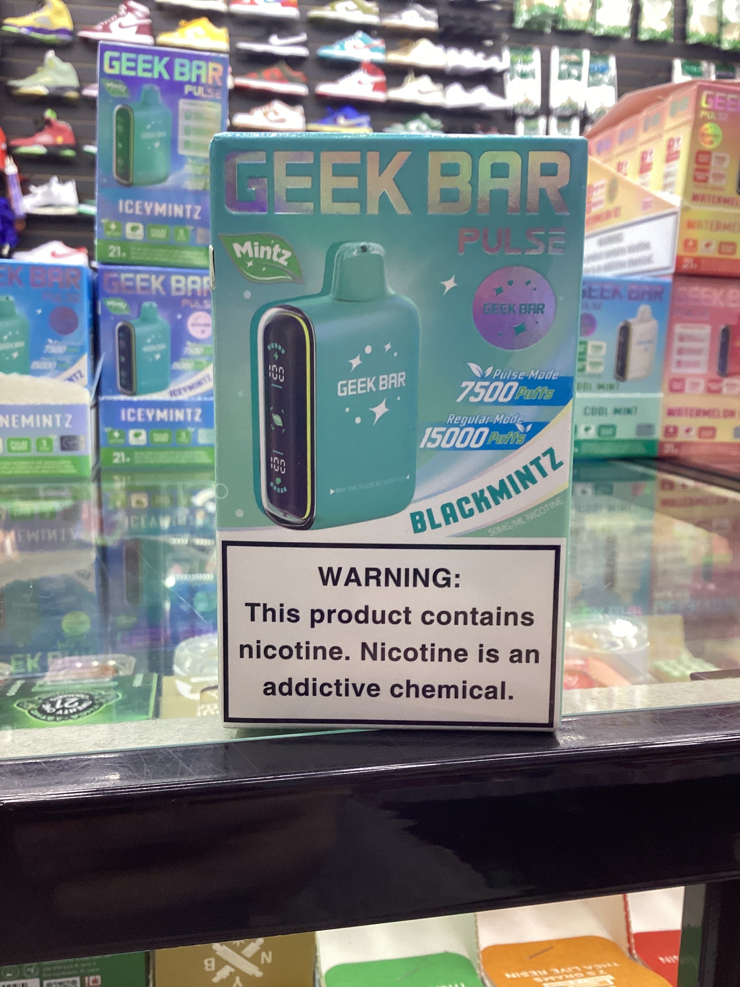 Geek bar pulse black mintz – Exotic smokes